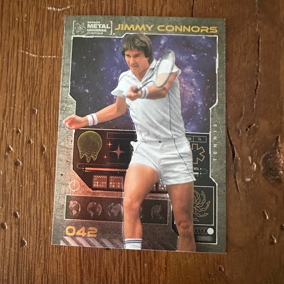 Other | Legend Jimmy Connors Rare Card | Poshmark